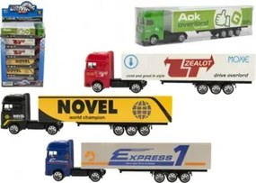 TEDDIES Kamion s návěsem / Model kamionu / kov a plast / 19,5 x 4,5 x
