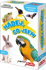 EFKO Hry pro předškoláky Hádej, co jsem *SPOLEČENSKÉ HRY* ef54878