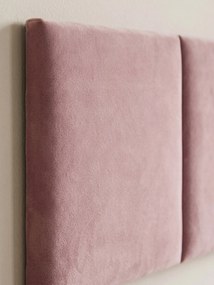 Sinsay - Čtvercové čalouněné panely 3 pack - pastelová růžová