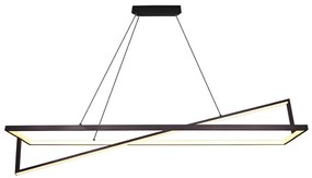 V-Tac LED Stmívatelný lustr na lanku LED/45W/230V 3000K 114 cm černá VT1286