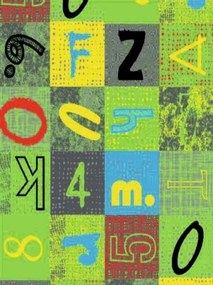 Ideal Alphabet 212 šíře 4m zelená