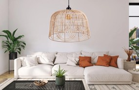 Toolight Přírodní Boho závěsné stropní svítidlo APP1351-1CP 30 cm