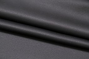 Černý závěs OXFORD 140x250 cm Zavěšení: Kovové kroužky