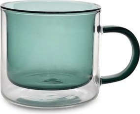 Zelené skleněné hrnky v sadě 2 ks 270 ml Liv – ONA