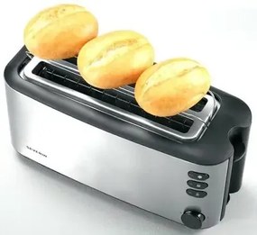 Severin AT 2509 stříbrná / Topinkovač / 1400W / 2 sloty