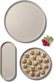 BlimPlus Atena Tác kulatý M moka grey / Tác / průměr 30 cm / bez BPA