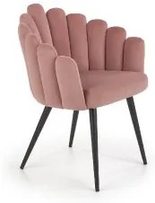 Halmar Jídelní židle K410, růžová