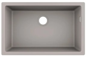 Hansgrohe - Dřez pod desku 660, 710x450 mm, betonová šedá 43432380