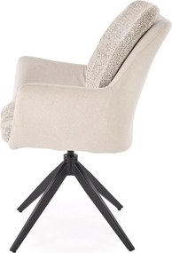 HALMAR K591 židle světle šedá