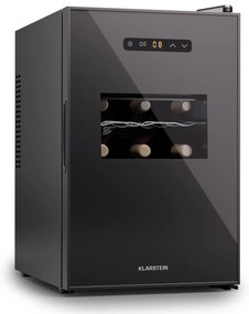 Klarstein Silent Vino 15 Uno, vinotéka, 39 l/15 lahví, 5-18 °C, dotykový displej