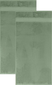 Livarno® Froté ručník, 50 x 100 cm, 600 g/m2, 2 kusy (zelená)