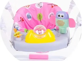 CHIPOLINO Dětské houpátko s herním centrem Macarena pink / od 6 měsíců