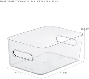SMARTSTORE Organizér CompactClear, 15,4l (L), 41 x 29 x 15,5 cm