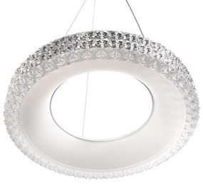 Toolight Závěsné LED osvětlení Urban B2 MS001-CP 40 cm růžová zlatá