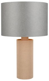 Šedo-béžová stolní lampa (výška 48 cm) Canio – Trio