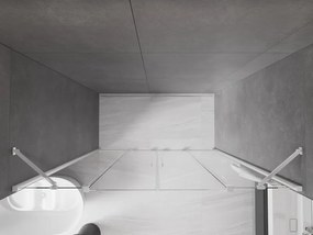 Mexen Velar Duo, posuvné dveře do otvoru 170x200 cm, 8mm čiré sklo, chromový profil, 871-170-000-02-01