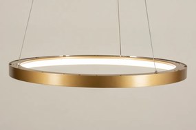 Závěsné designové LED svítidlo nad stůl Opus Maximus Gold 58