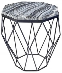 Diamond konferenční stolek šedý 50 cm
