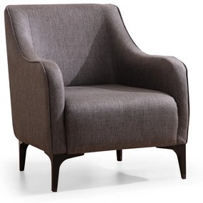 Atelier del Sofa Křeslo Belissimo - Dark Grey, Tmavá Šedá