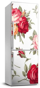 Wallmuralia Samolepící nálepka na ledničku Divoká růže 60x180 cm