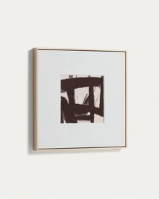 Ručně malovaný obraz s rámem/na plátně 60x60 cm Arilan – Kave Home