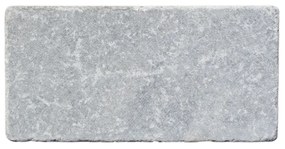 ALFIstyle Kamenná dlažba z mramoru Silver Grey, 20x10 cm