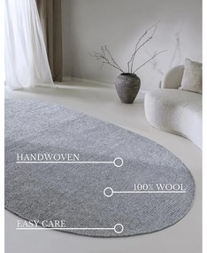 Šedý ručně tkaný vlněný koberec 160x230 cm Francois – Villeroy&amp;Boch
