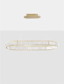 Závěsné LED svítidlo NOVA LUCE AURELIA 48W 3500K 9333073 stmívatelné Triac