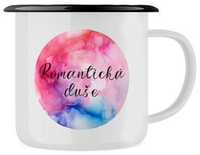 Mablo Plecháček "Romantická duše" Lem: Černý 330 ml