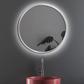 Zrcadlo Nordic Silver LED Rozměr: Ø 100 cm