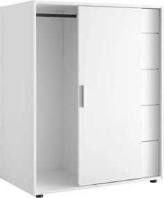 Komoda 1dv 5šx (Bílá) Case