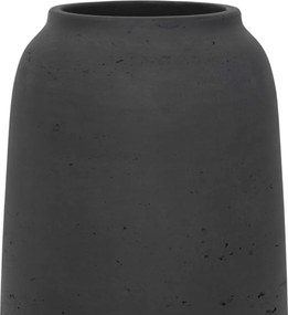 Stolní váza MONTI, sklolaminát, výška 34 cm, antracit