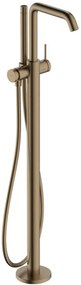 Hansgrohe Tecturis S - Vanová baterie do podlahy, kartáčovaný bronz 73440140