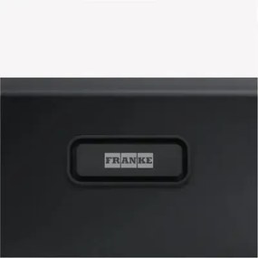 Franke - Skrytý přepad Colorline hranatý, matná černá