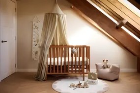 Jollein Křeslo dětské Beanbag Teddy Warm Sand / od 12 měsíců / 40×46×3