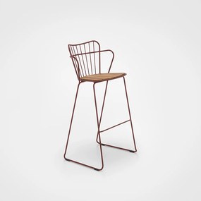 Houe Denmark - Barová židle PAON, červená
