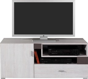 Meblar TV stolek Next NX12 Barva: borovice bělená/earth