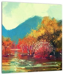 Obraz - Barvy podzimu (30x30 cm)