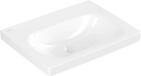 Villeroy & Boch Skyla - Umyvadlo 60x46 cm, bez přepadu, bez otvoru pro baterii, alpská bílá 5A516301