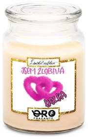 Svíčka Zlobivá holka (Vůně svíčky: Vanilka)