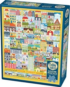 COBBLE HILL Puzzle Domov, sladký domov / 500 dílků / od 12 let