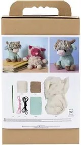 Creativ Company Sada na háčkování Amigurumi kravička / od 12 let