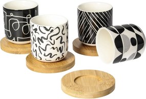 Sada šálků Contraria 100ml bamboo