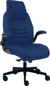 XXXLutz KANCELÁŘSKÉ KŘESLO, modrá Venda - Kancelářská křesla - 002696006603