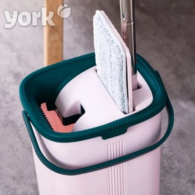 YORK Plochý mop HANDY s kbelíkem a ždímáním