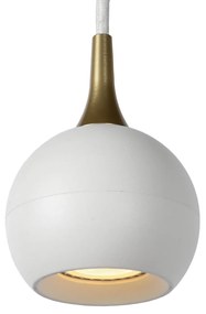 Lucide 09434/04/31 závěsné svítidlo Favori, bílé, 4xGU10, 100cm