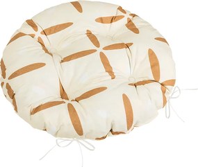 Bellatex Sedák Adéla prošívaný kulatý Hnědá 40 cm, (průměr)