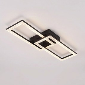 Toolight Toolight, stropní LED svítilna 610x200 mm, 12W, 4000K, 1000lm, černá matná, G155-C, OSW-06409