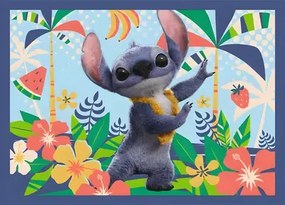 TREFL Puzzle Lilo  Stitch: Prázdniny na Havaji 4v1 / 35+48+54+70 dílků