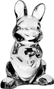 Crystal Bohemia Králík Zajíc skleněná figurka